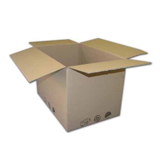 SCATOLA PER IMBALLO, IN CARTONE, 60X40XH40 CM, SISTEMAZIONE CASA - Ottimax