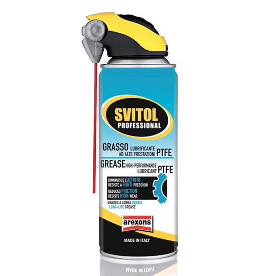 GRASSO LUBRIFICANTE PTFE , AD ALTE PRESTAZIONI, PER CUSCINETTI, INGRANAGGI, 400 ML, UTENSILERIA ...